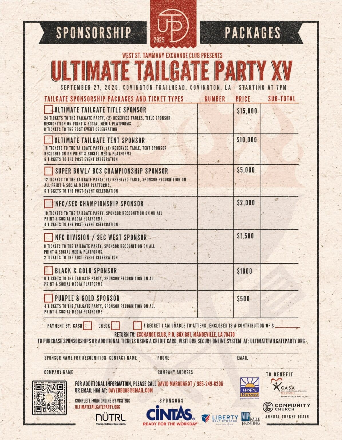 Ultimate Tailgate Party